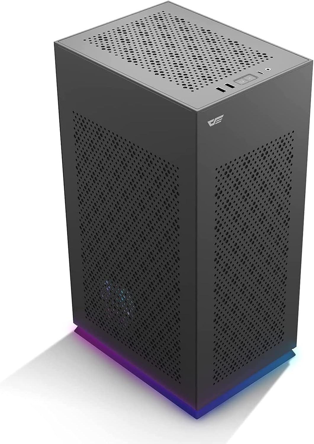 darkFlash DLH21 PC Case Mini Tower Type ITX Case High Cooling ...