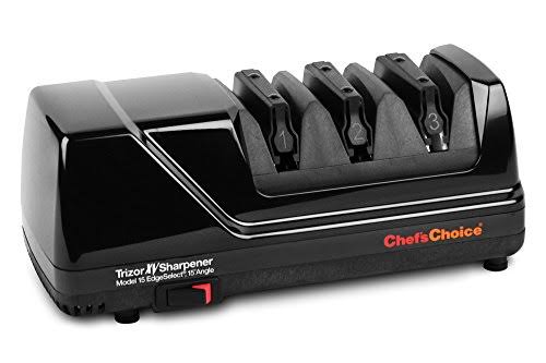 Chef&s Choice Trizor Model 15 XV Electric Knife Sharpener, Black ...
