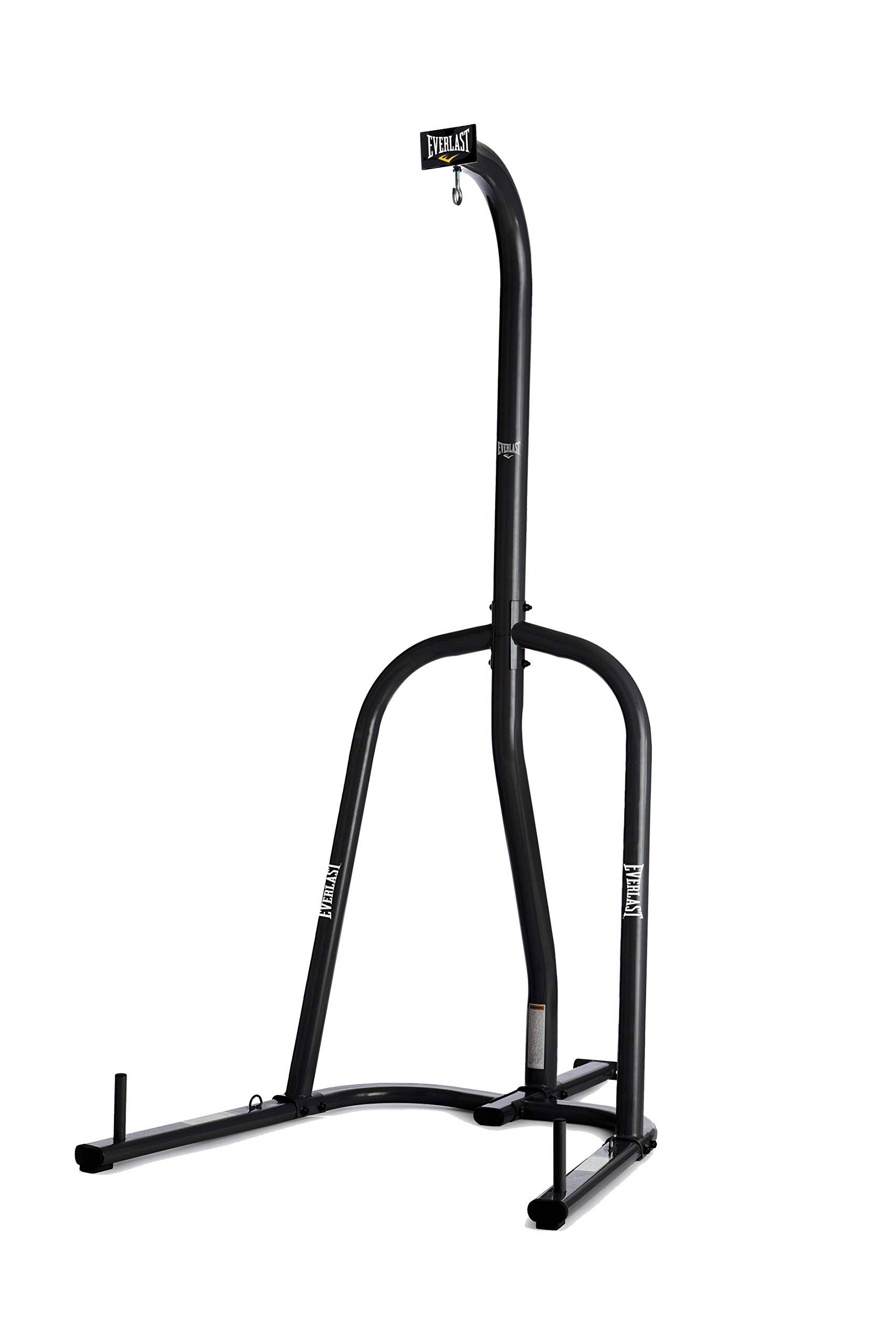 Everlast Single-Station Heavy Bag Stand, Black - Revivalcandy