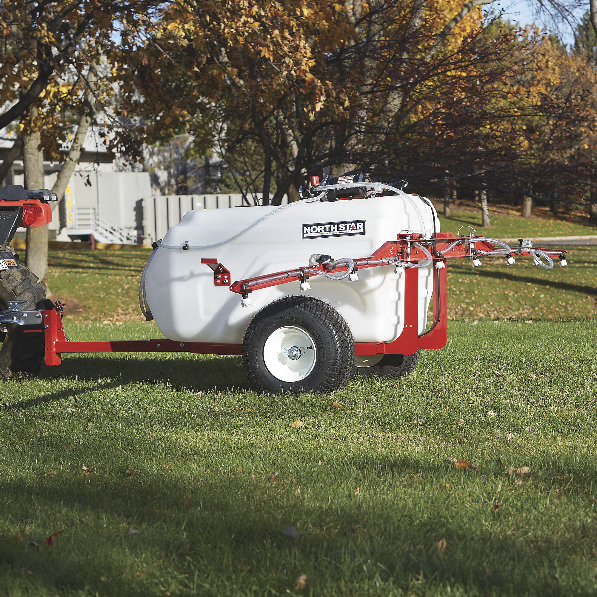 Trailer Sprayers NorthStar Tow-Behind Trailer Boom Broadcast and Spot ...