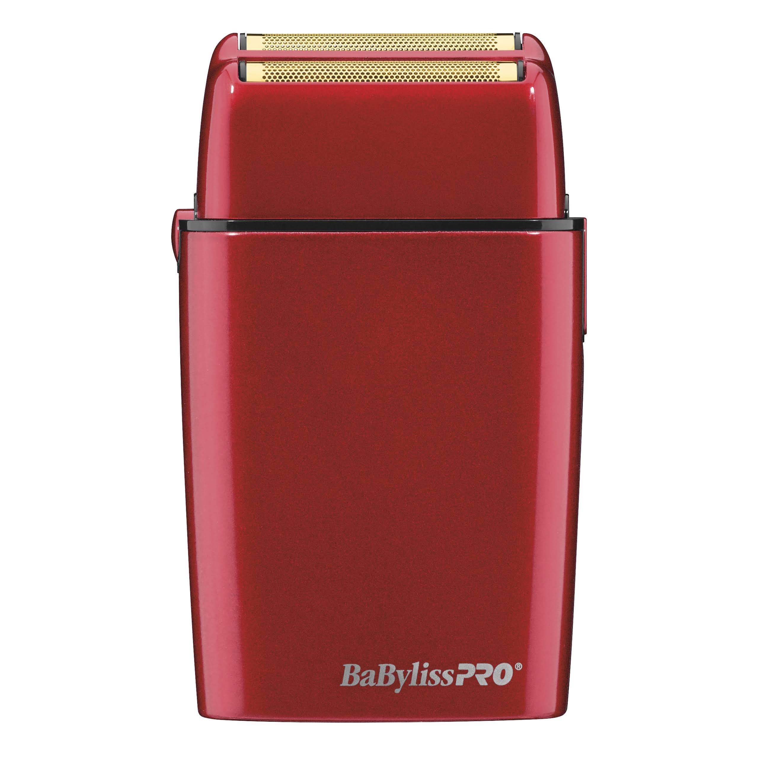 Babyliss Cordless Metal Double Foil Shaver Red FXFS2R - Revivalcandy