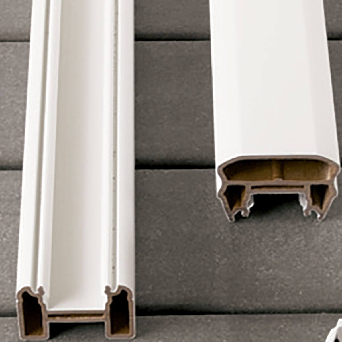 Trex Transcend Composite Crown Top Rail - 6 ft - Charcoal Black ...