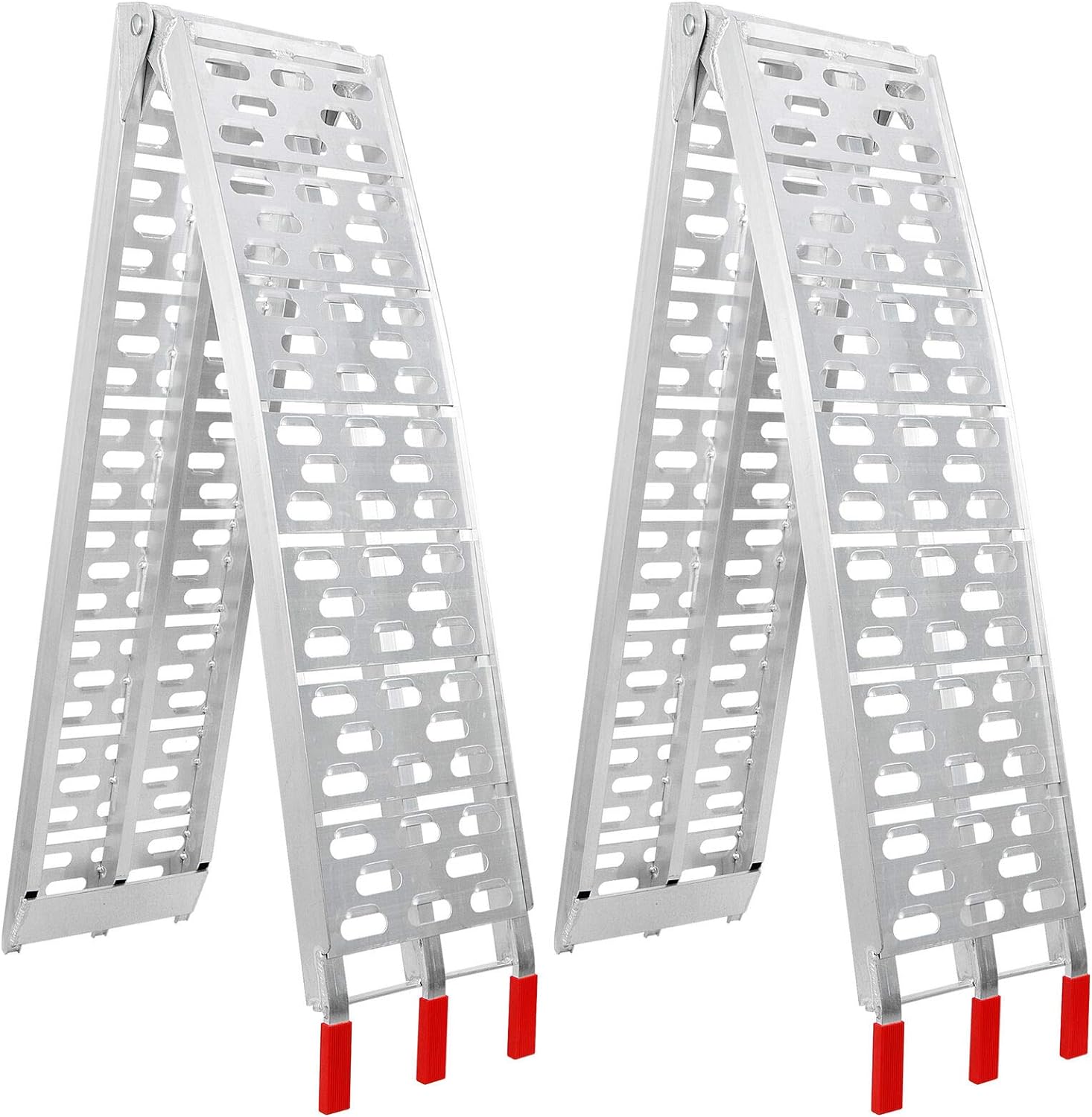 ZENY Pair 7.5' Aluminum Truck Ramps/ATV UTV Ramps/Motorcycle Ramps ...