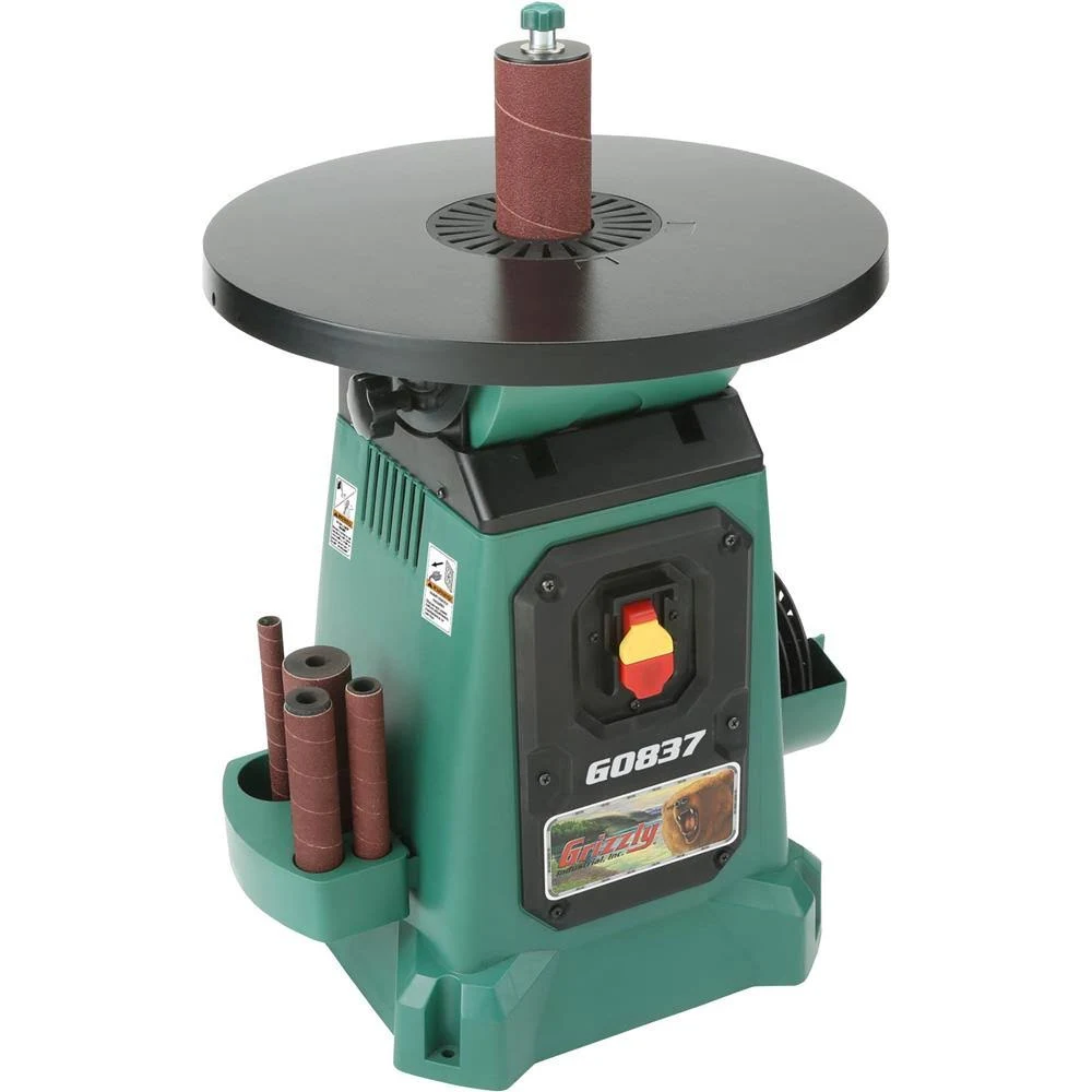 Grizzly Industrial G0837 - Benchtop Oscillating Spindle Sander ...