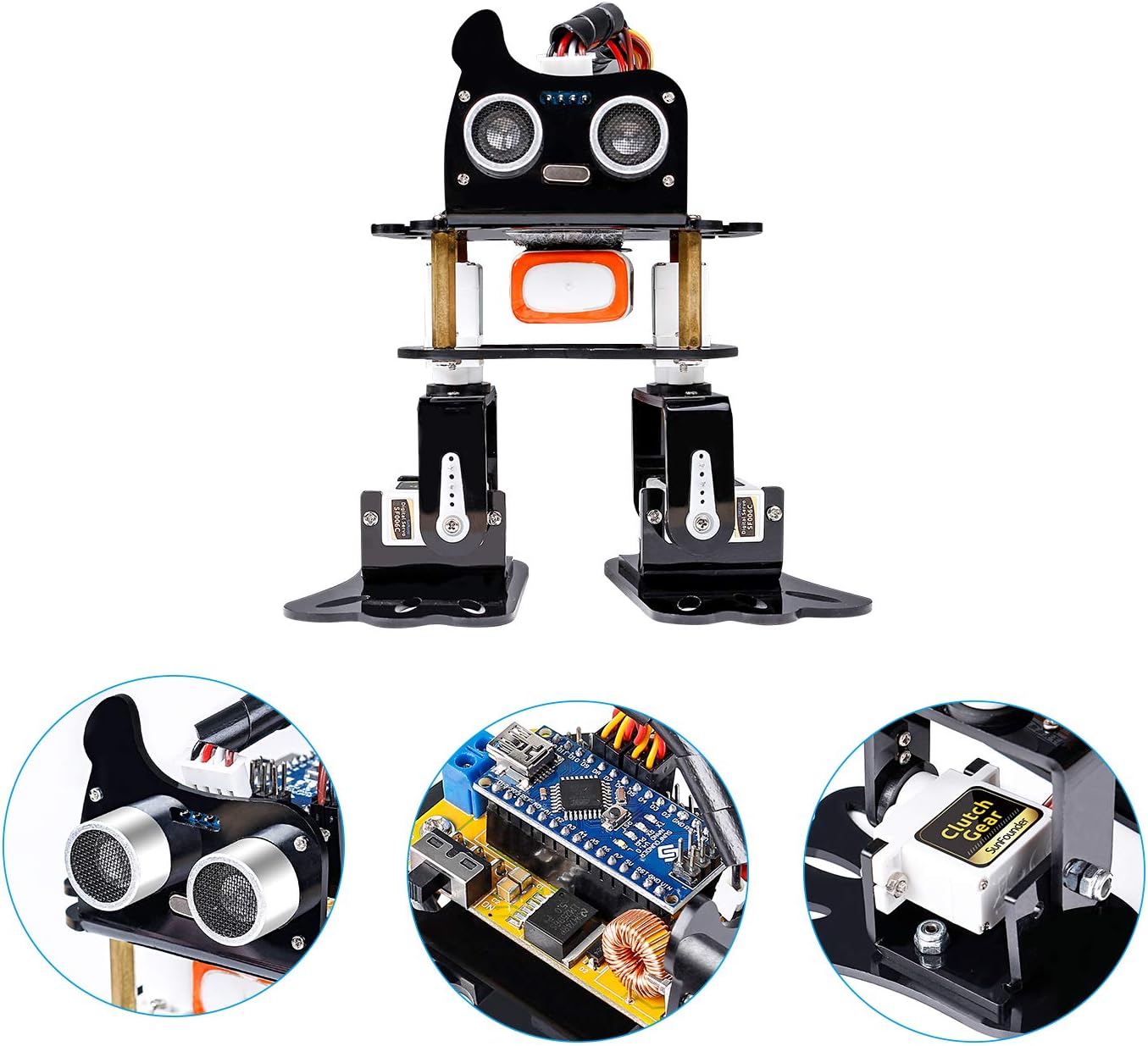 Sunfounder Robotics Kit For Arduino 4 Dof Dancing Sloth Programmable