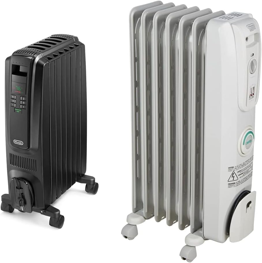 De'Longhi DeLonghi TRD40615E Full Room Radiant Heater, 27.20 x 15.80 x ...