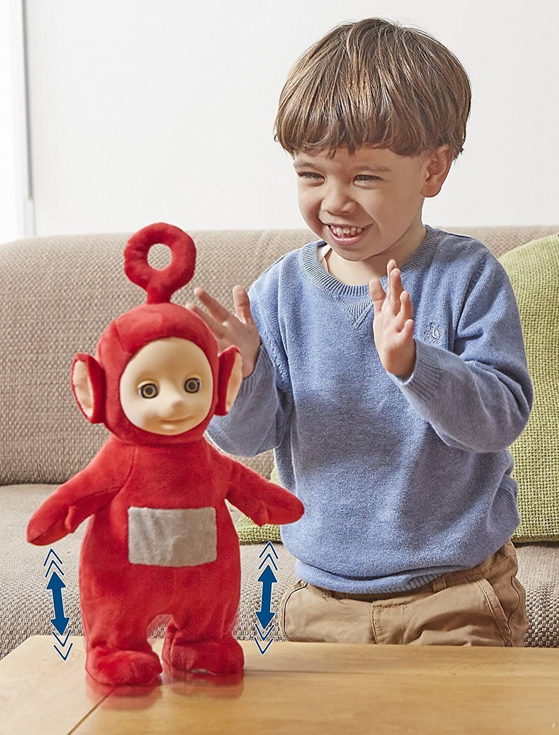 Teletubbies 05924 Jumping Po Toy Cbeebies Red - Revivalcandy