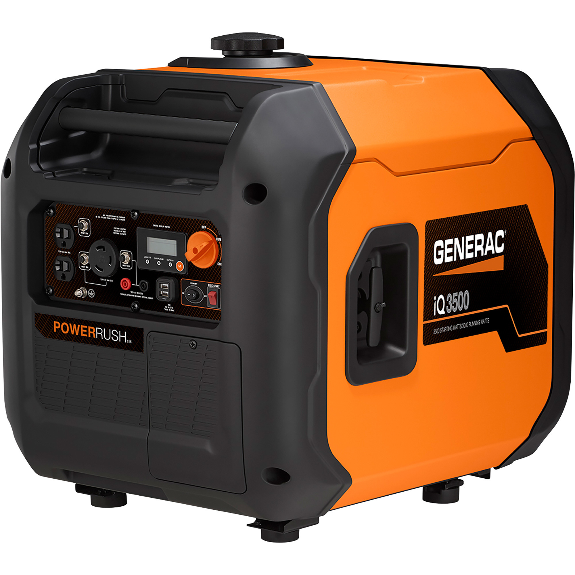 Inverter Generators Generac iQ3500 Inverter Generator, 3500 Surge Watts ...
