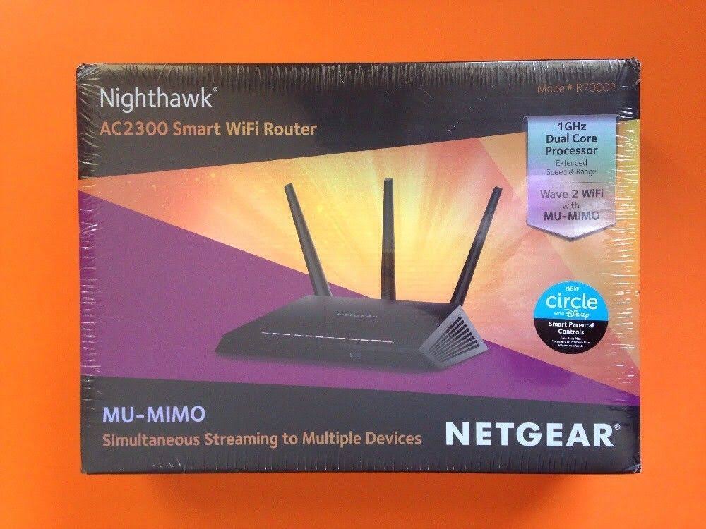 Netgear Nighthawk R7000P AC2300 Dual-Band Wi-Fi Router - 2.4/5 GHz ...