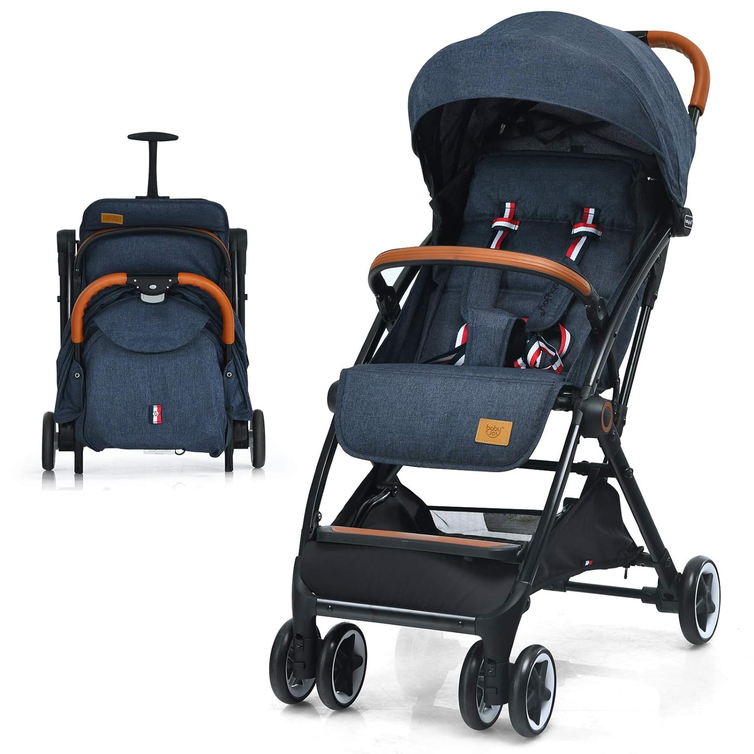 BABY JOY Lightweight Baby Stroller, Compact Toddler Travel Stroller for ...