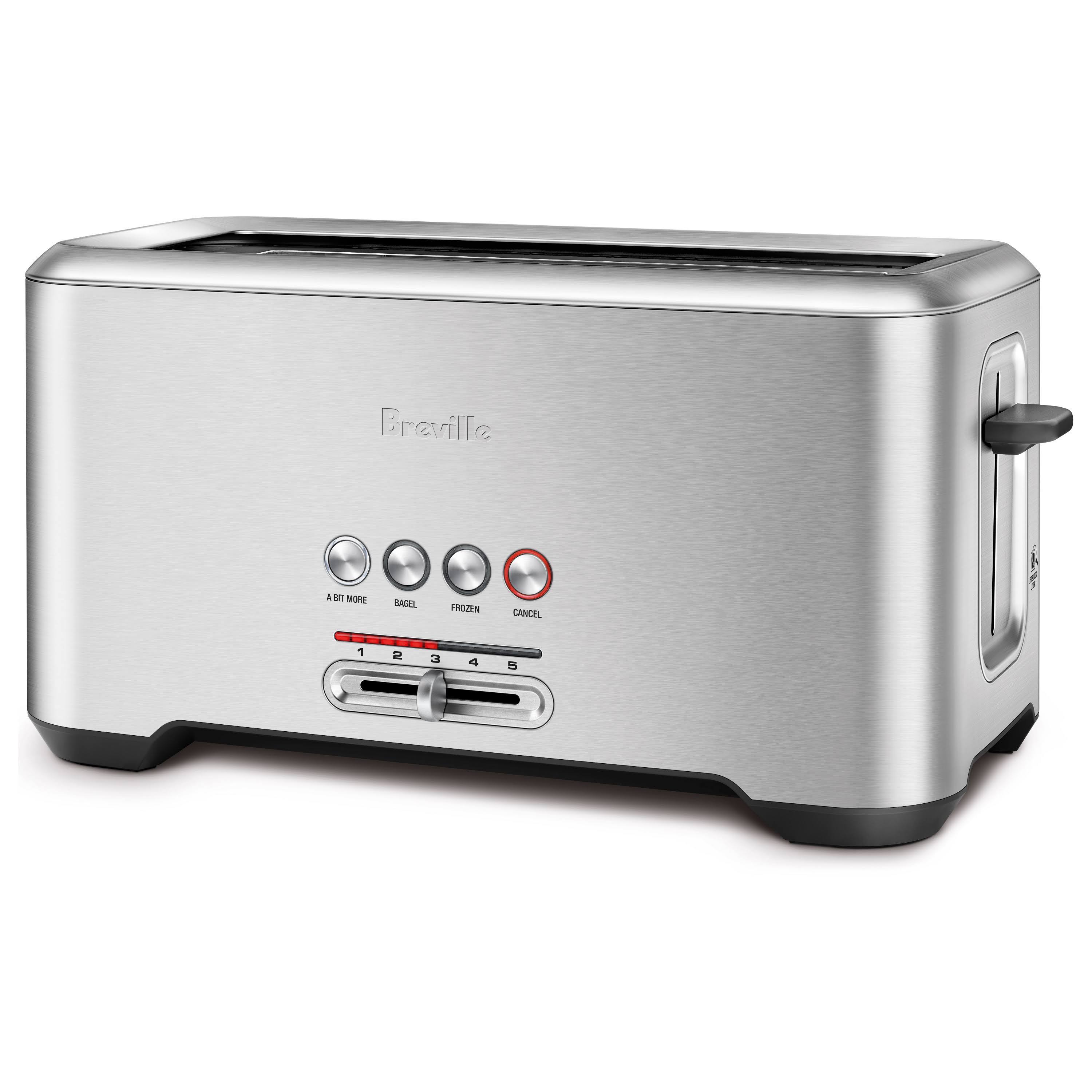 Breville Bit More 4-Slice Toaster - Stainless Steel - Revivalcandy