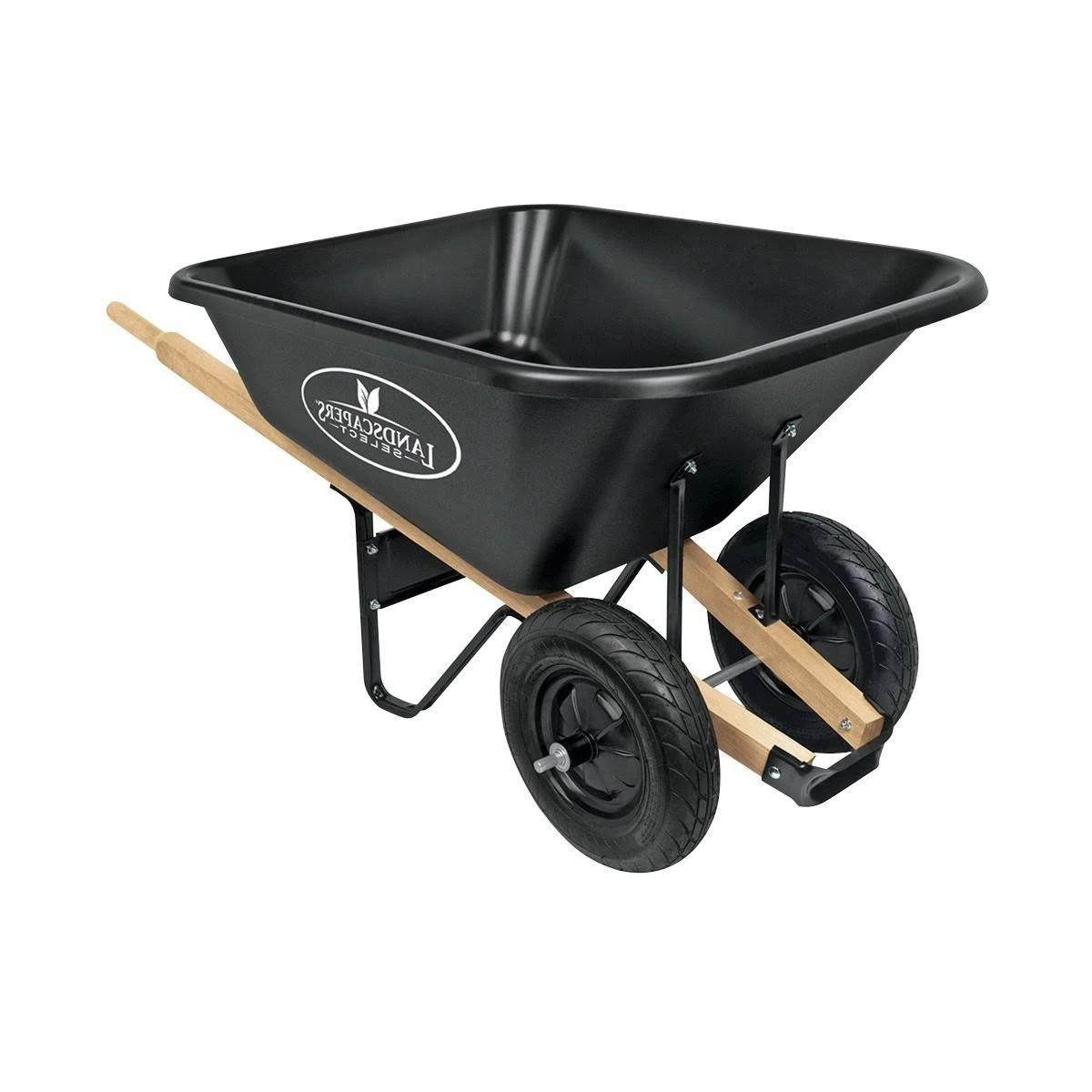 8 Cu. ft. Poly Wheelbarrow 34565 - Lorphan
