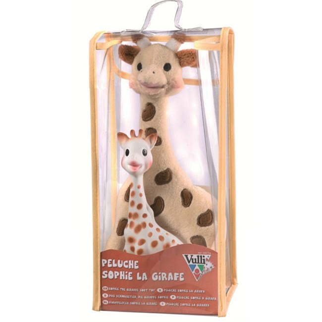 Vulli Sophie Giraffe Teether & Soft Toy Set - Revivalcandy
