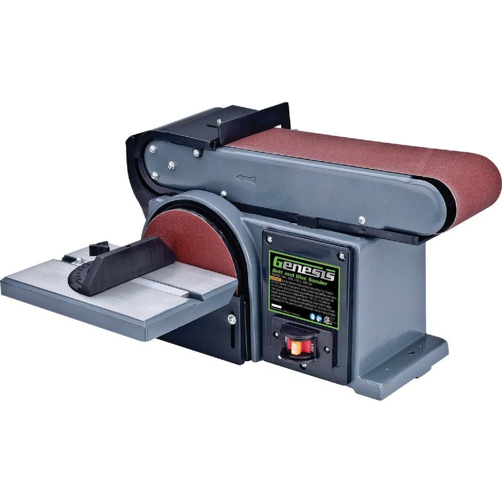 Genesis 4 in. x 36 in. Belt Sander and 6 in. Disc GBD5430 - Revivalcandy