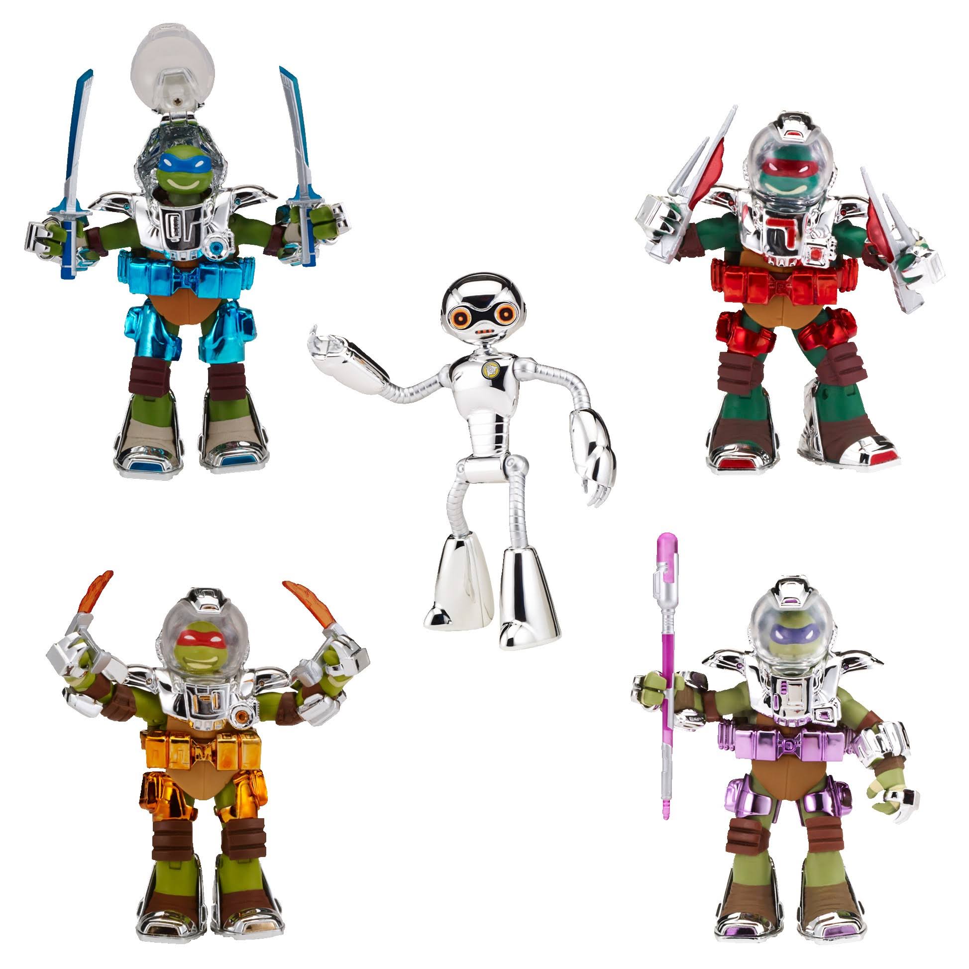 Teenage Mutant Ninja Turtles Metal Mutant 5 Pack - Revivalcandy