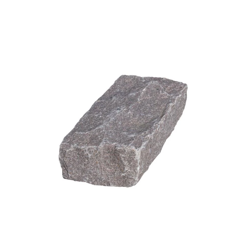 Nantucket Pavers, Inc. Cobblestone 9 in. x 5 in. x 5 in. Rose Granite ...
