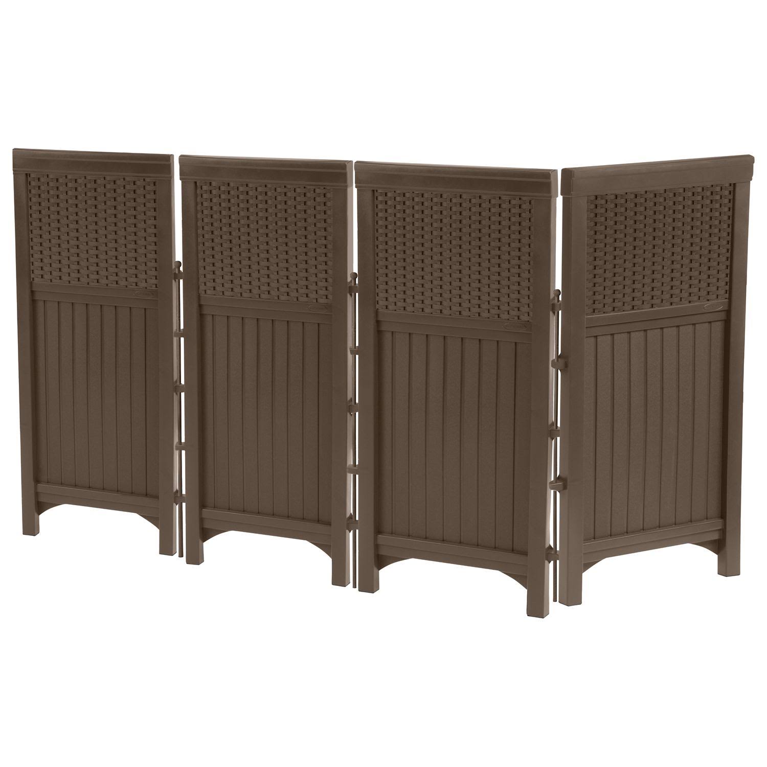 Suncast Resin Wicker Screen Enclosure - Revivalcandy