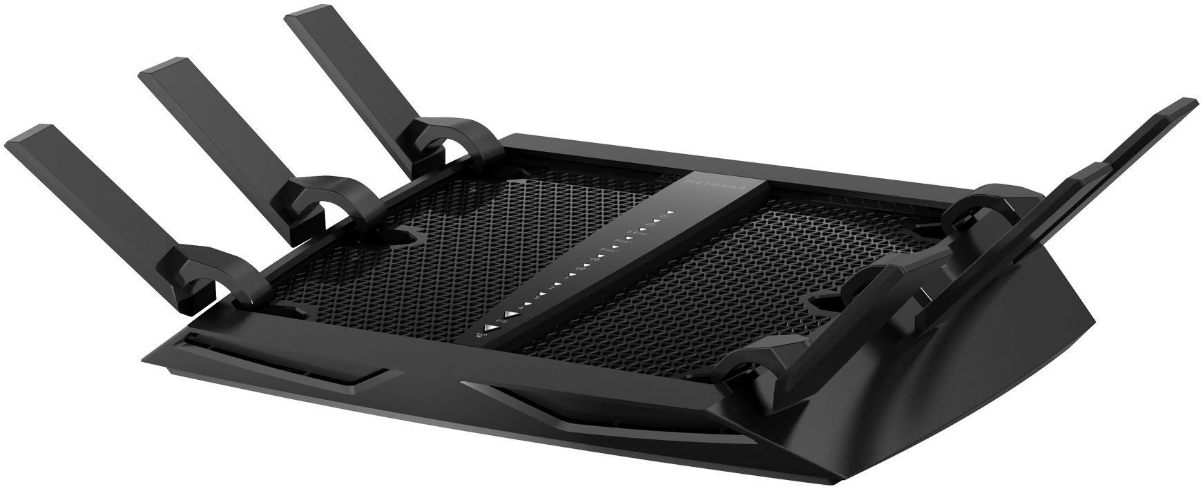 Netgear R8000-100NAR Nighthawk X6 Ac3200 Tri-Band Gigabit Wi-Fi Router ...