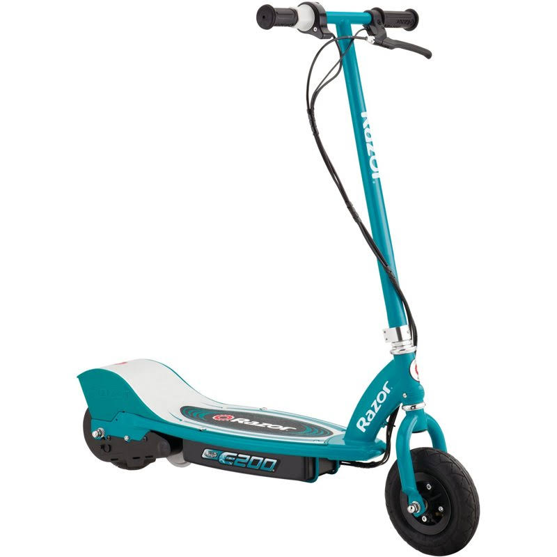 Razor E200 Electric Scooter - Teal, Blue - Revivalcandy