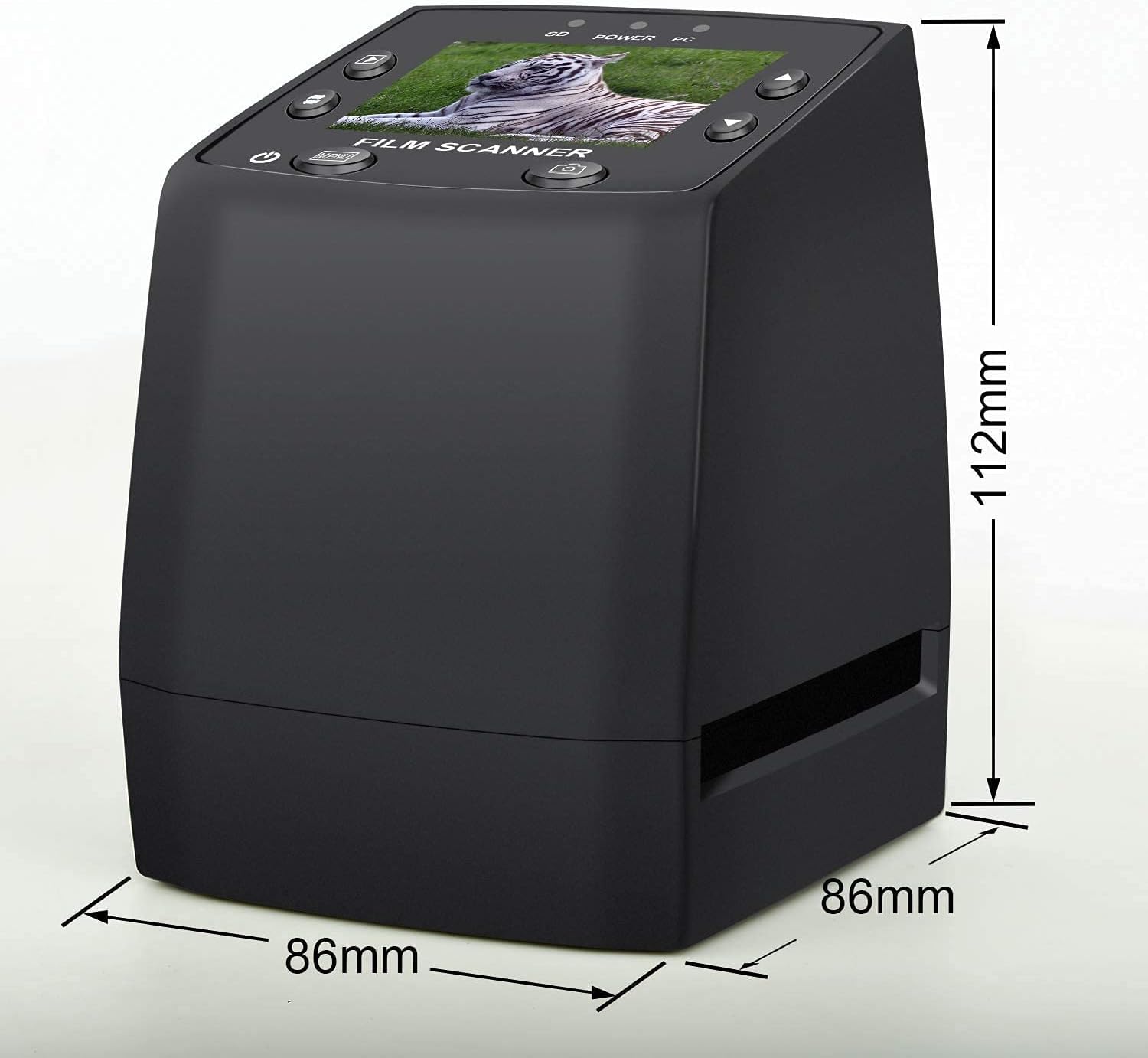 135 Film Scanner High Resolution Slide Viewer,Convert 35mm Film ...