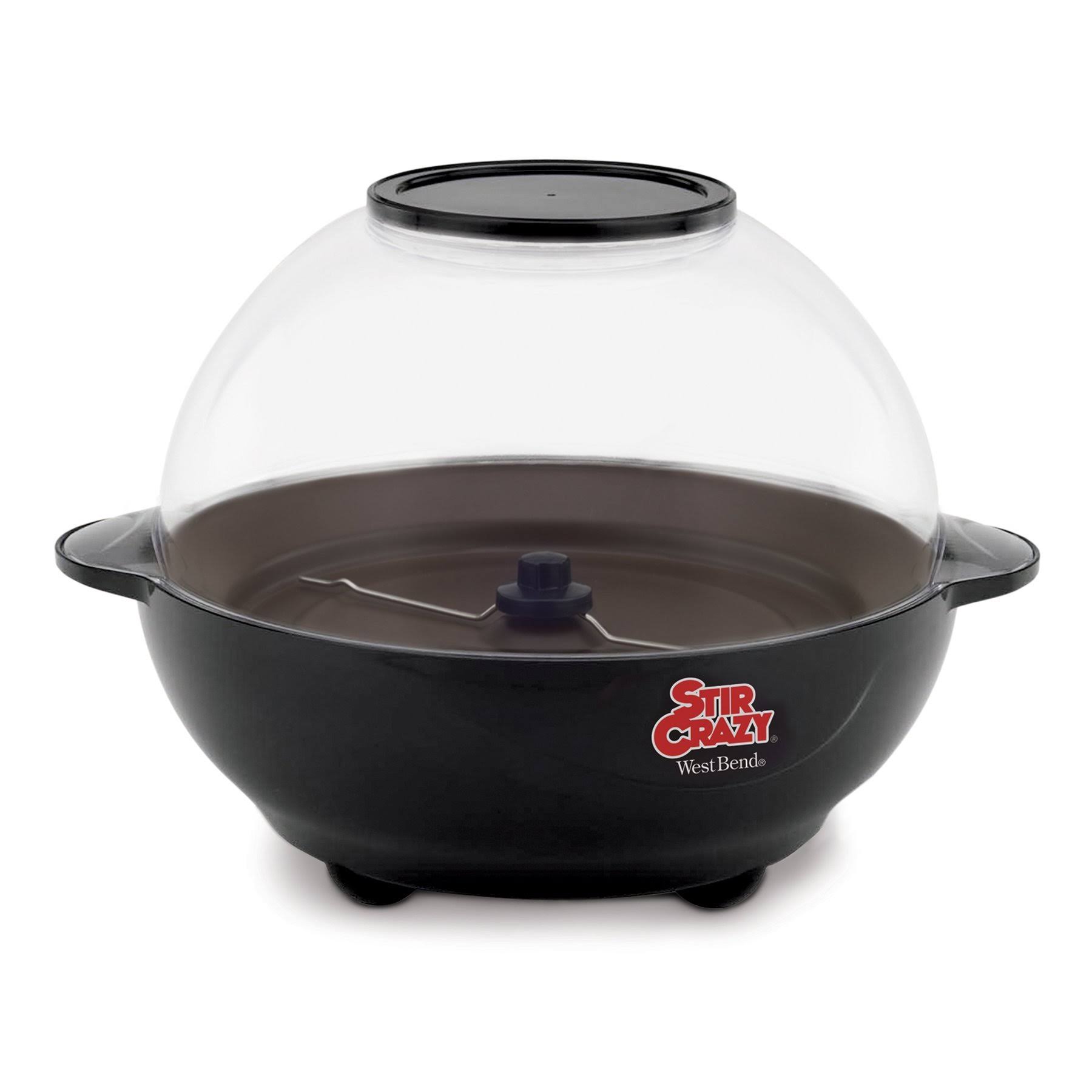 West Bend 82306 Stir Crazy 6 Quart Electric Popcorn Popper - Revivalcandy