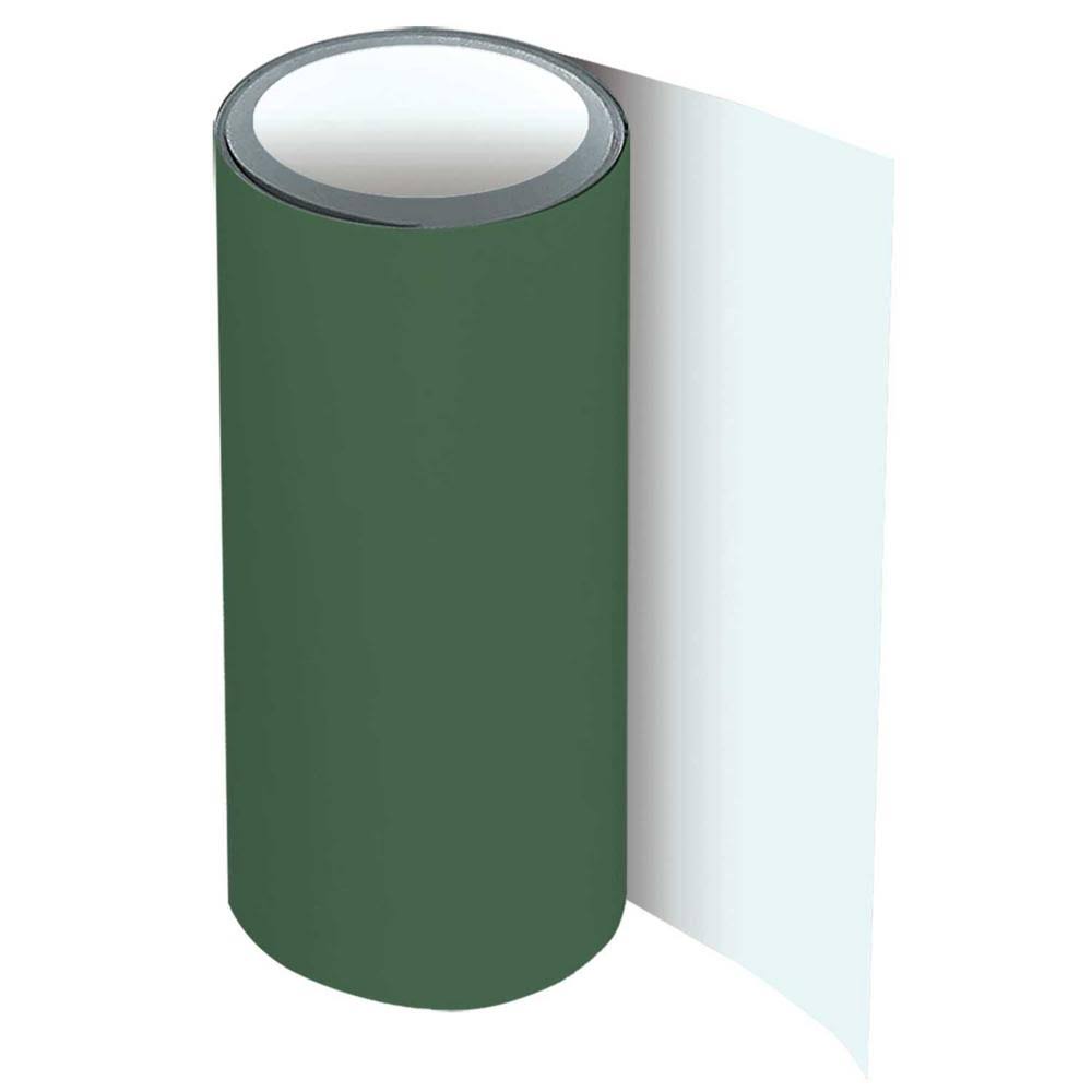 24 in. x 50 ft. Evergreen Over Birch White Aluminum Trim Coil ...