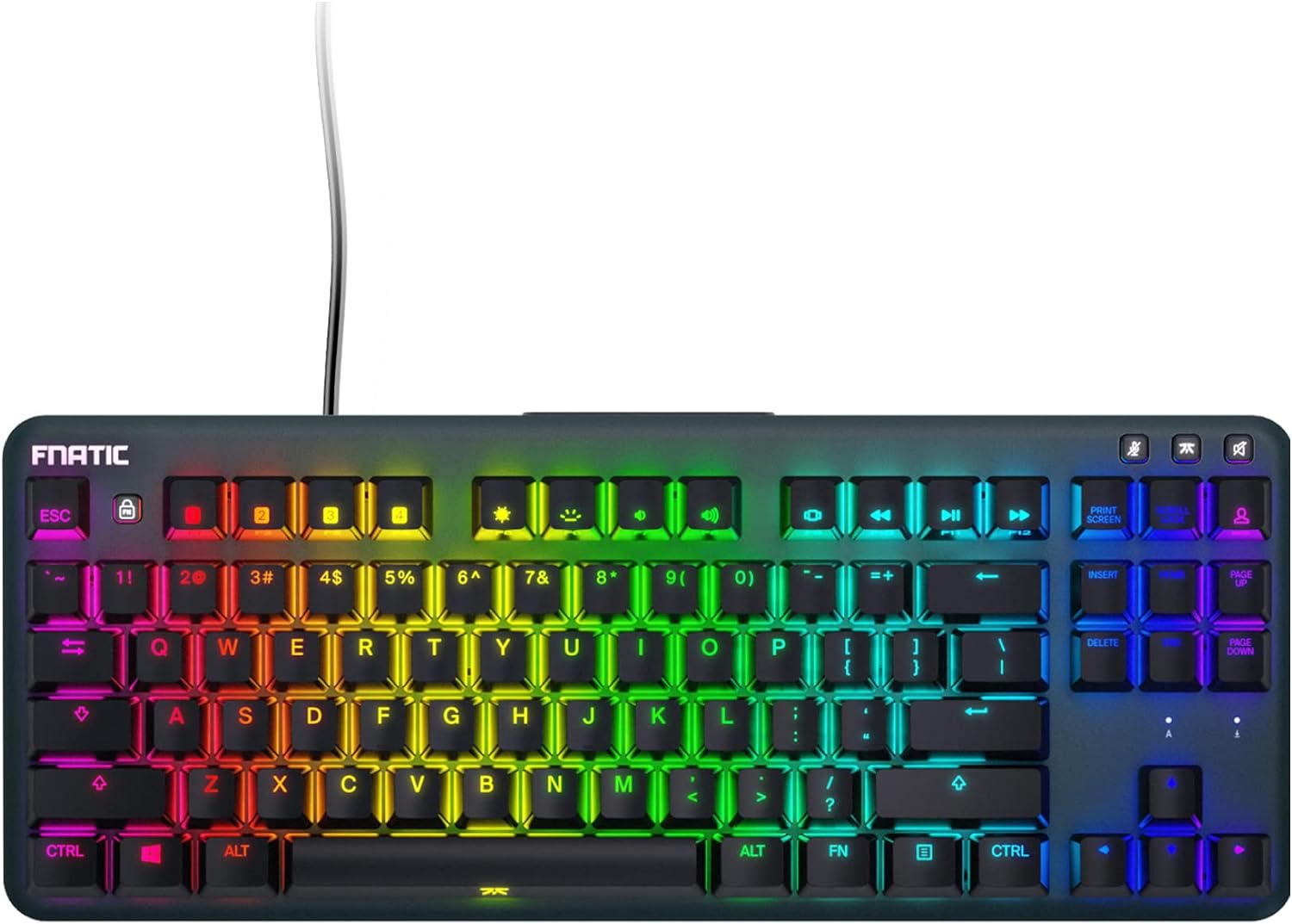 FNATIC STREAK65 - Compact RGB 60 Gaming Mechanical Keyboard - Speed ...