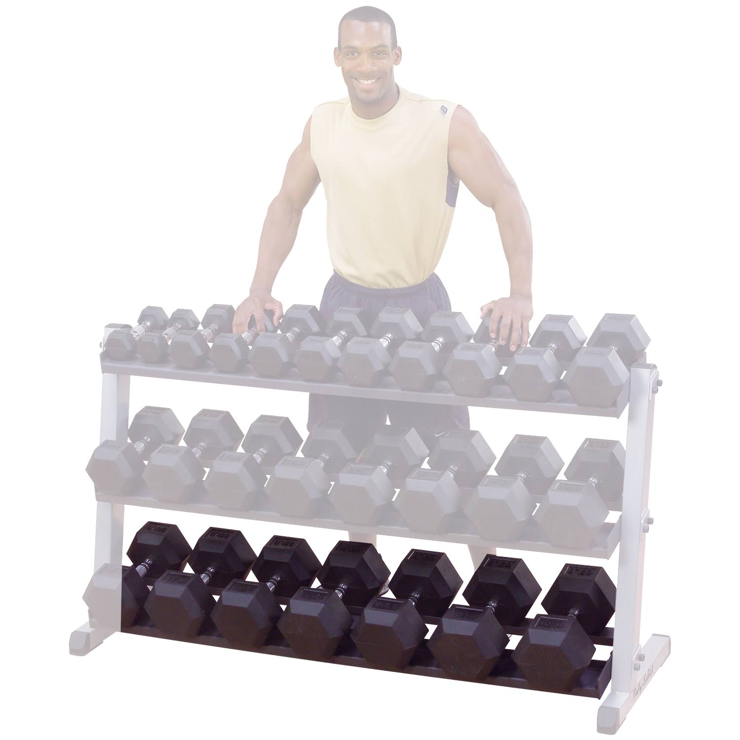 Body Solid Optional 3rd Tier for Gdr60 Dumbbell Rack - Revivalcandy