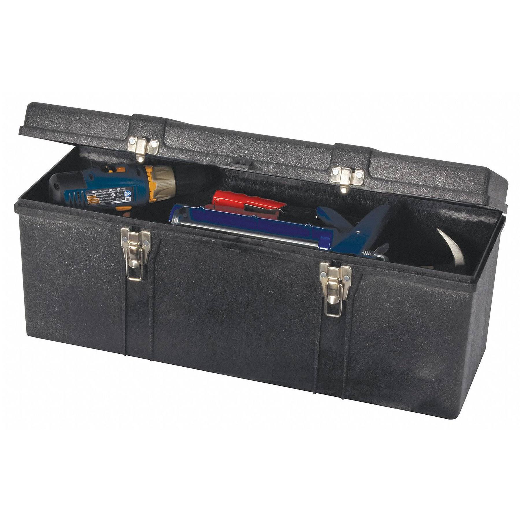Contico 8260-4 Portable Tool Box,26"wx8-3/4"dx10-1/2"h - Revivalcandy