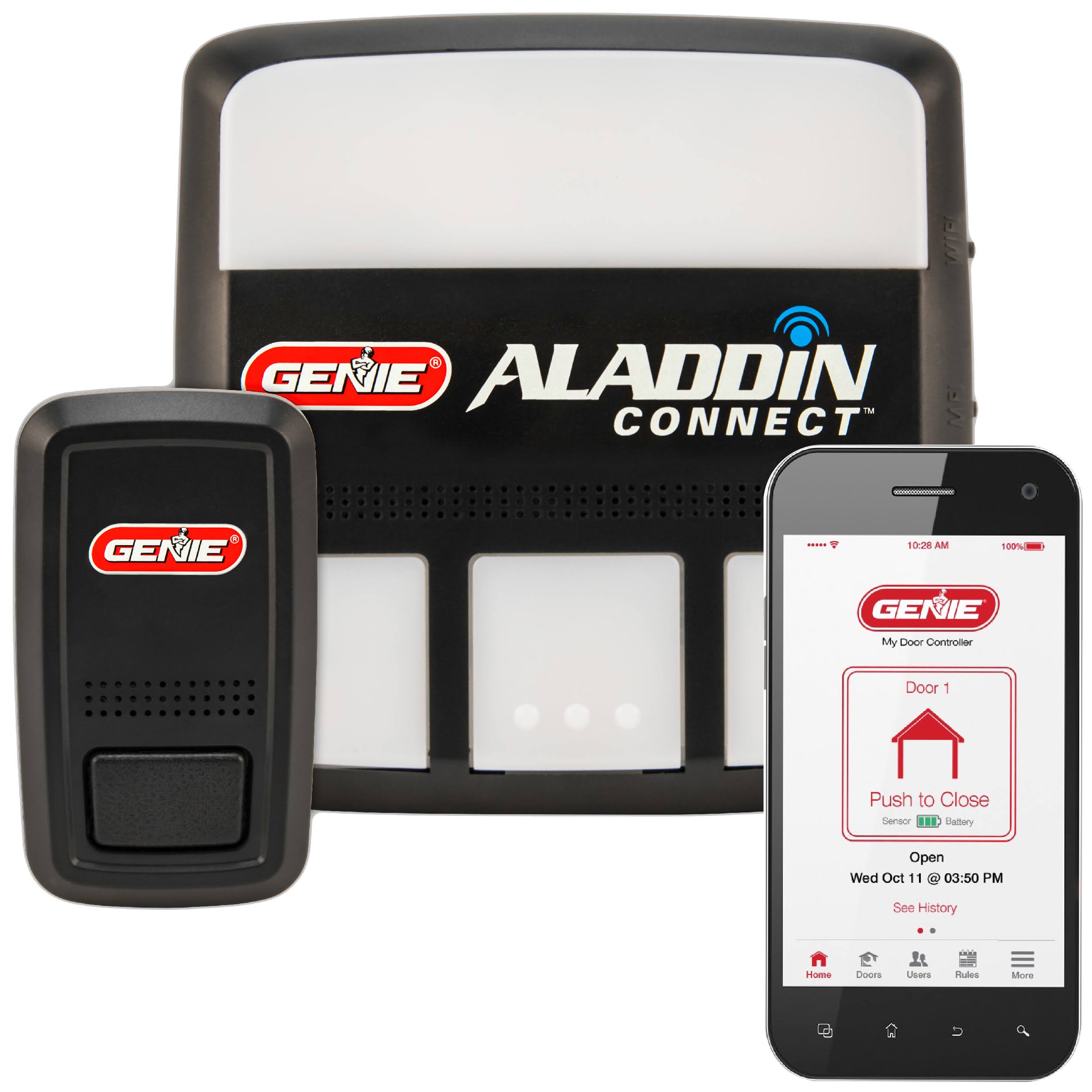 Aladdin Connect WiFi Garage Door Controller by Genie - Retrofit Add-on ...