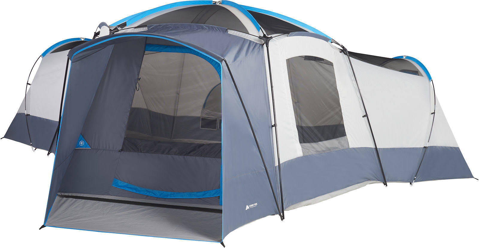 Ozark Trail 16-Person Cabin Tent with Removable Room Dividers ...