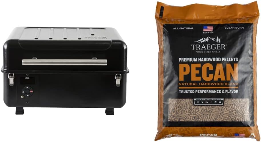 Traeger Grills Ranger Portable Wood Pellet Grill and Smoker, Black ...