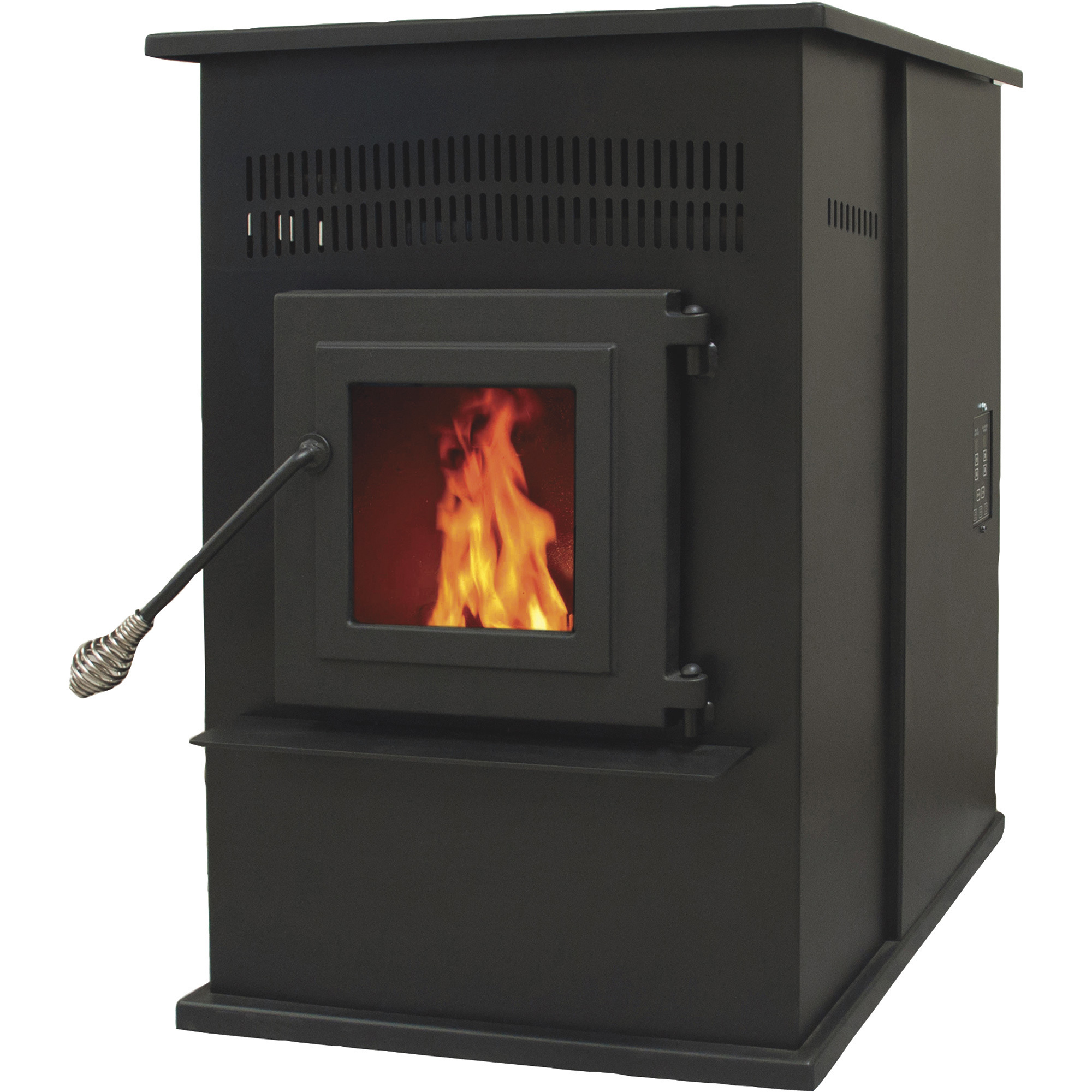 Corn, Pellet + Multi-Fuel Heaters Summers Heat Pellet Stove, 24,000 BTU ...