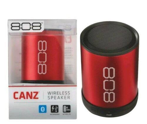 808 Canz 2 Bluetooth Wireless Speaker Sp880rd - Revivalcandy