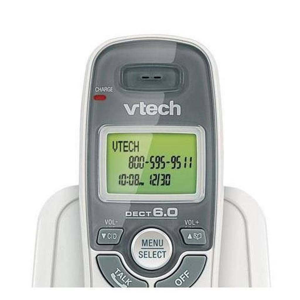 Vtech Cs6114 (2 Pack) Cordless Phone with Backlit LCD Display u0026 ...
