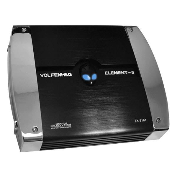 Volfenhag 1000 Watt Max 2 Channel MOSFET Bridgeable Car Audio Amplifier ...