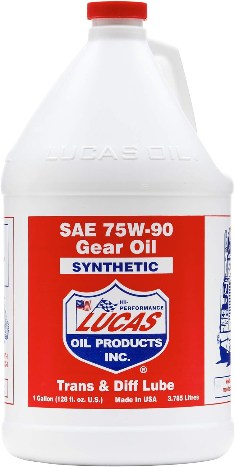 Lucas Oil 10048 SAE 75W-90 Synthetic Transmission and Differential Lube ...