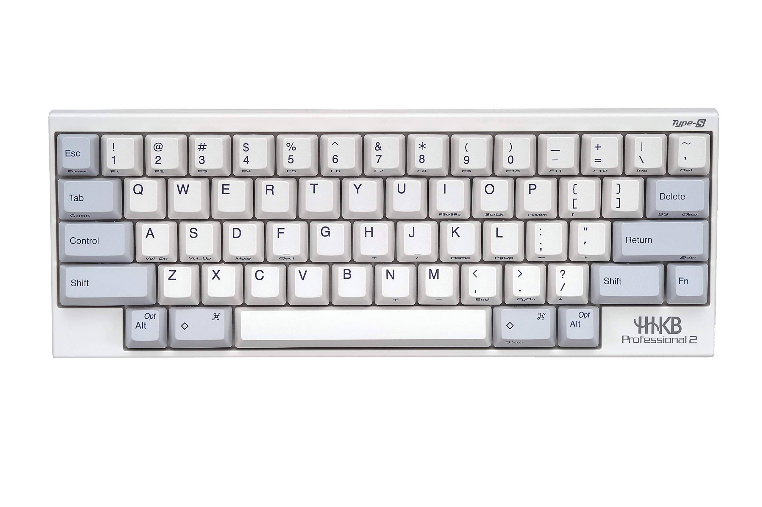 PFU PD-KB400WS White Type-S Happy Hacking Keyboard Professional2 Japan ...