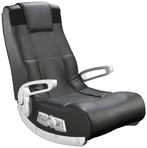 x Rocker 5143601 II Video Gaming Chair , Wireless , Black - Lorphan