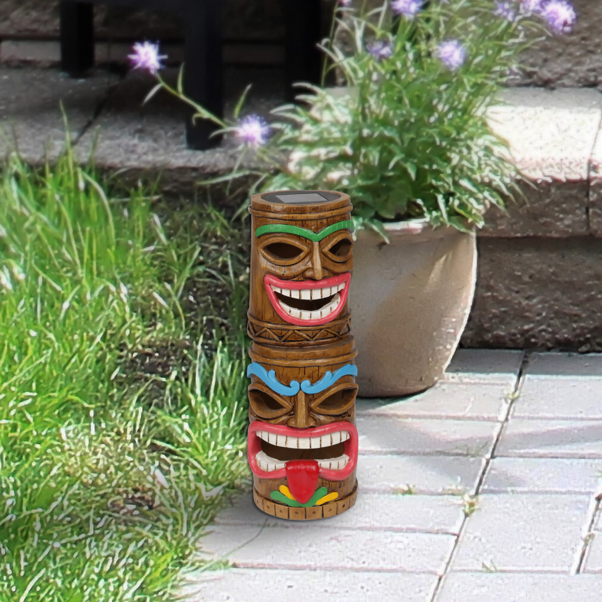 Alpine Corporation, Solar Tiki Lighted Statuary, Model# SLL2610SLR-HH ...