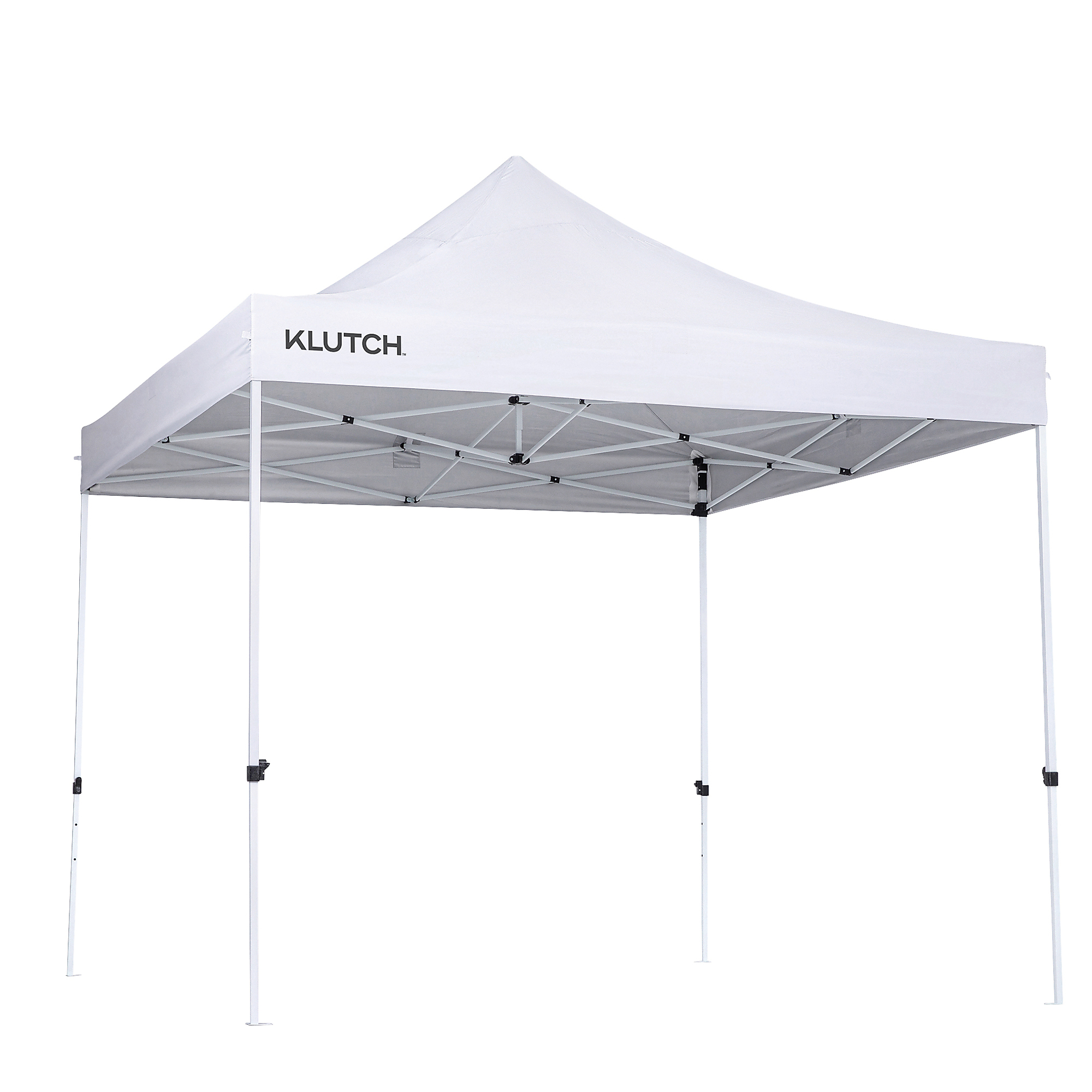 Klutch Pop-Up Canopy Tent, 10ft. x 10ft.,Telescopic Legs - Revivalcandy