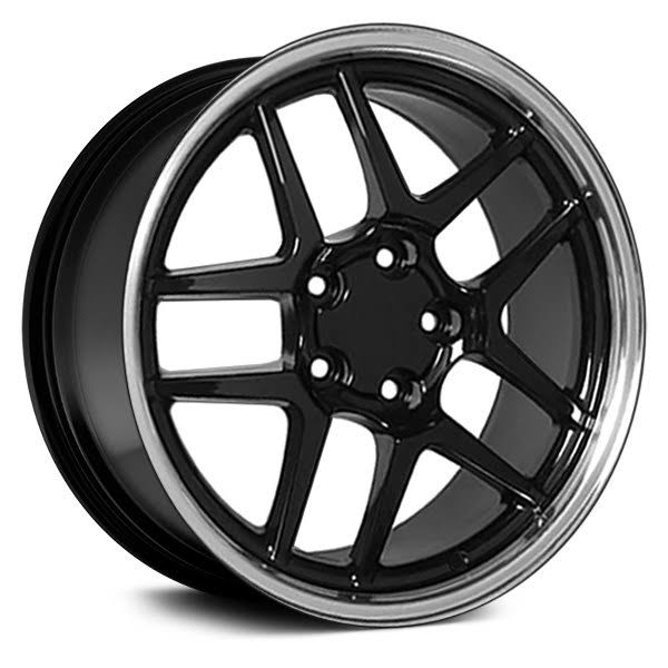 OE Wheels Fits Corvette Wheel C5 Z06 Rim - CV04 18x10.5 Black Corvette ...