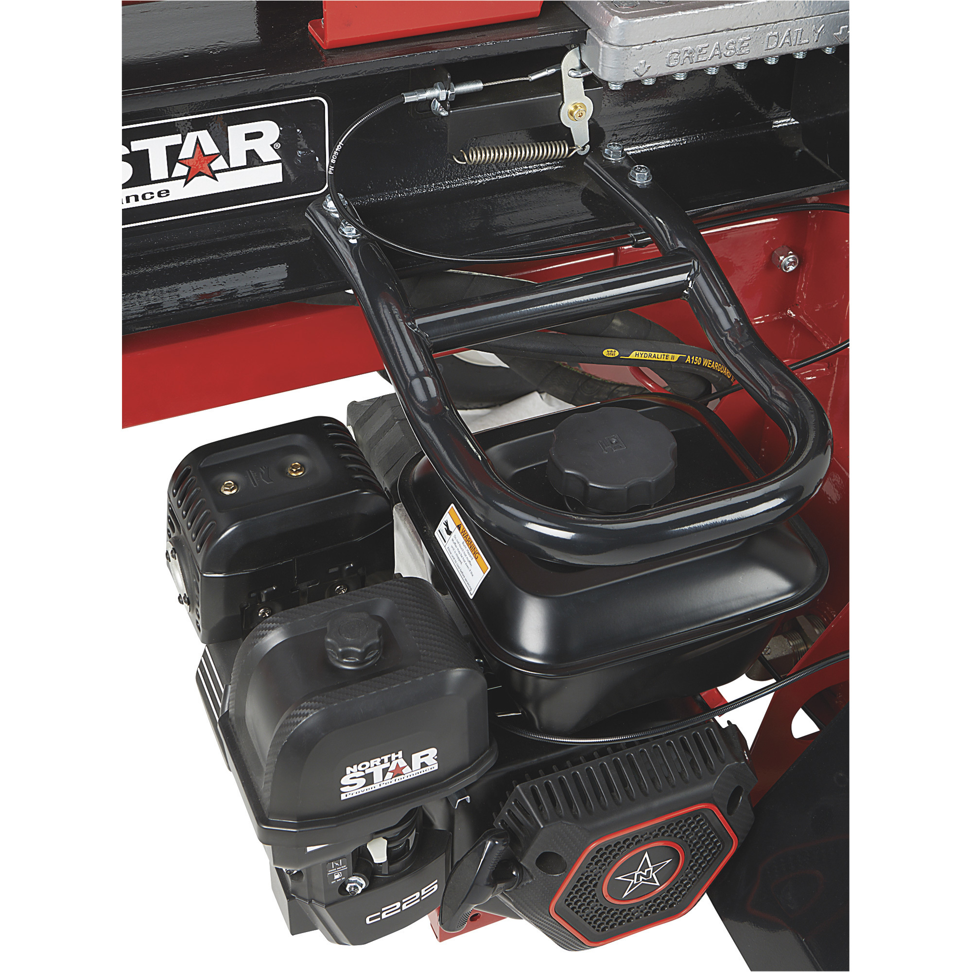 NorthStar 30-Ton Horizontal/Vertical Log Splitter, 225cc OHV NorthStar ...