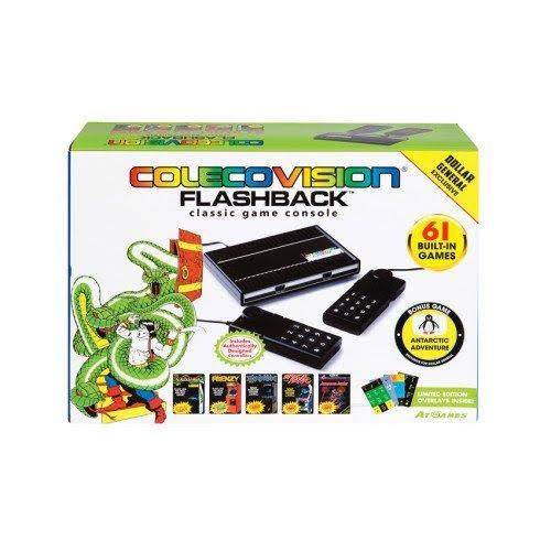 Colecovision Flashback Classic Game Console with 61 Built in Games ...