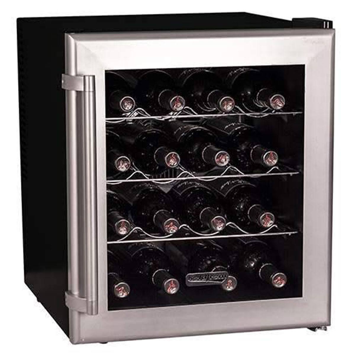 Koldfront 16 Bottle Thermoelectric Wine Cooler - Platinum - Revivalcandy