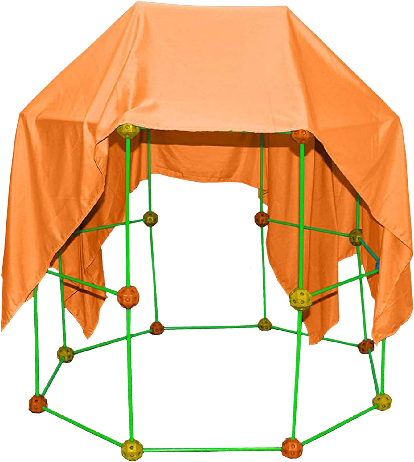 Building Sets 77 Pc Fort Building Kit with Glow in The Dark Sticks ...