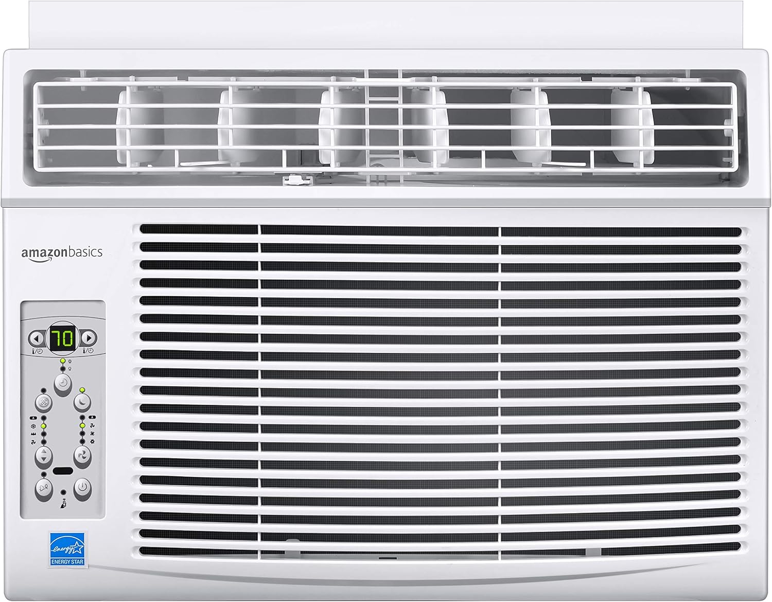 Amazon Basics Window-Mounted Air Conditioner with Remote - Cools 550 ...