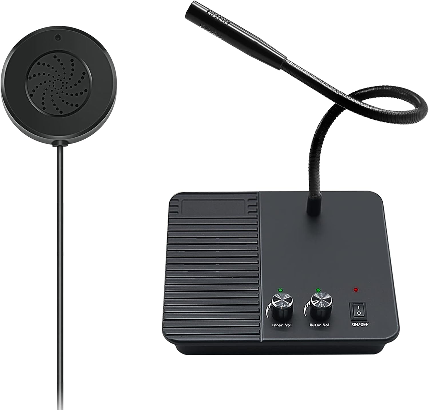 Window Speaker Intercom System Anti-Interference Dual-Way ...