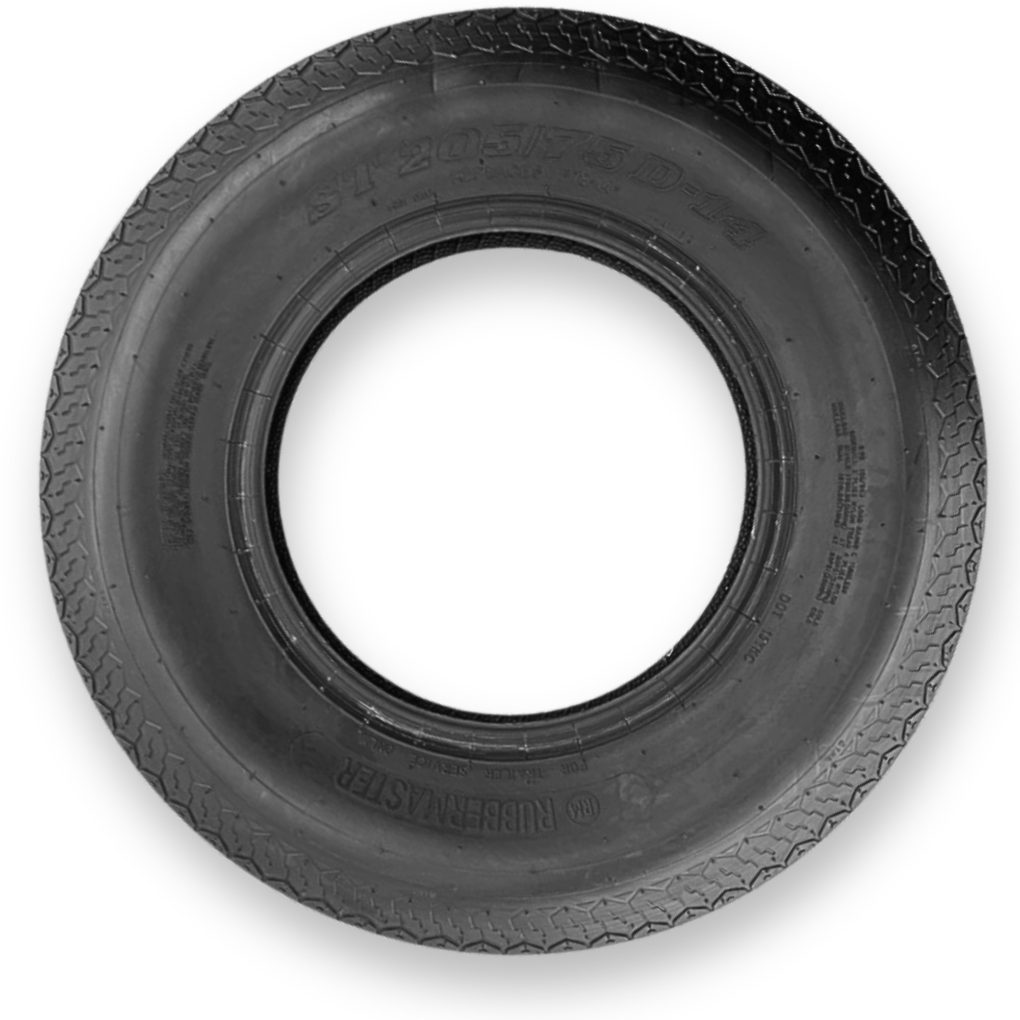 RubberMaster, F78-14 6P TL (ST205/75D14) (Tire Only), Model# 489222 ...