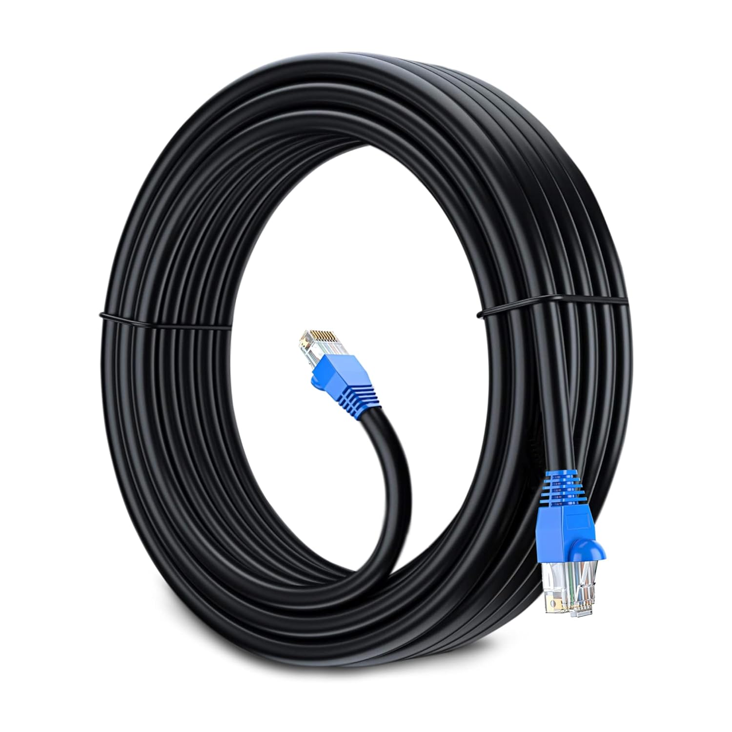 AURUM CABLES CAT5e Outdoor Waterproof Ethernet Cable with 24AWG RJ45 ...